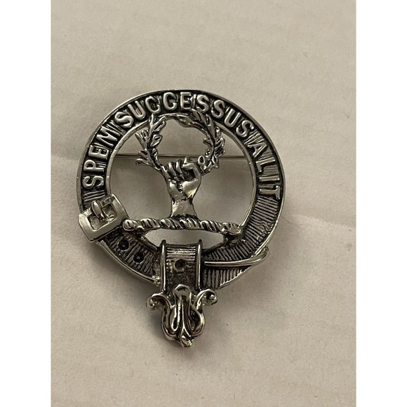 Other | Scottish Scotland Pin Spem Successus Alit Hand D21 | Poshmark